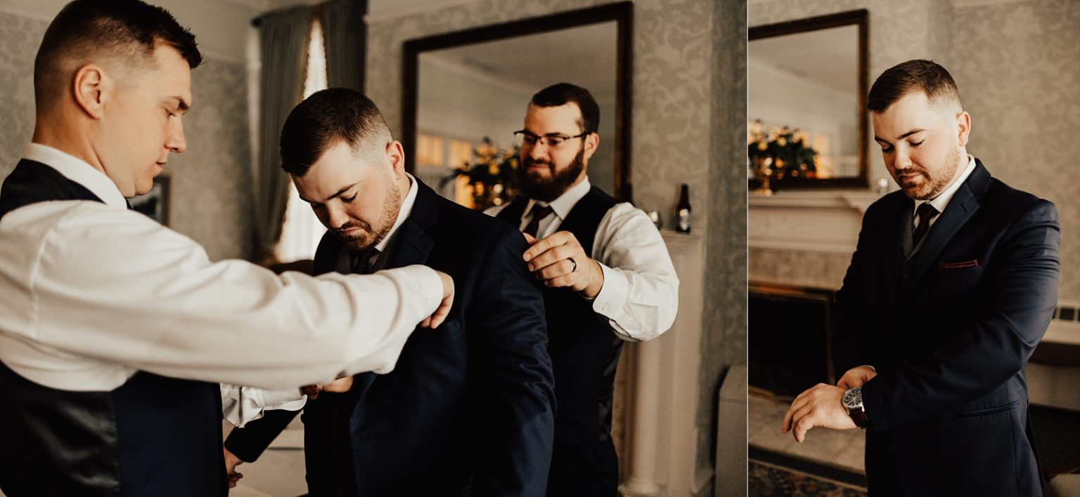 The Outing Club wedding in Davenport, IA | Addison + Nick ...