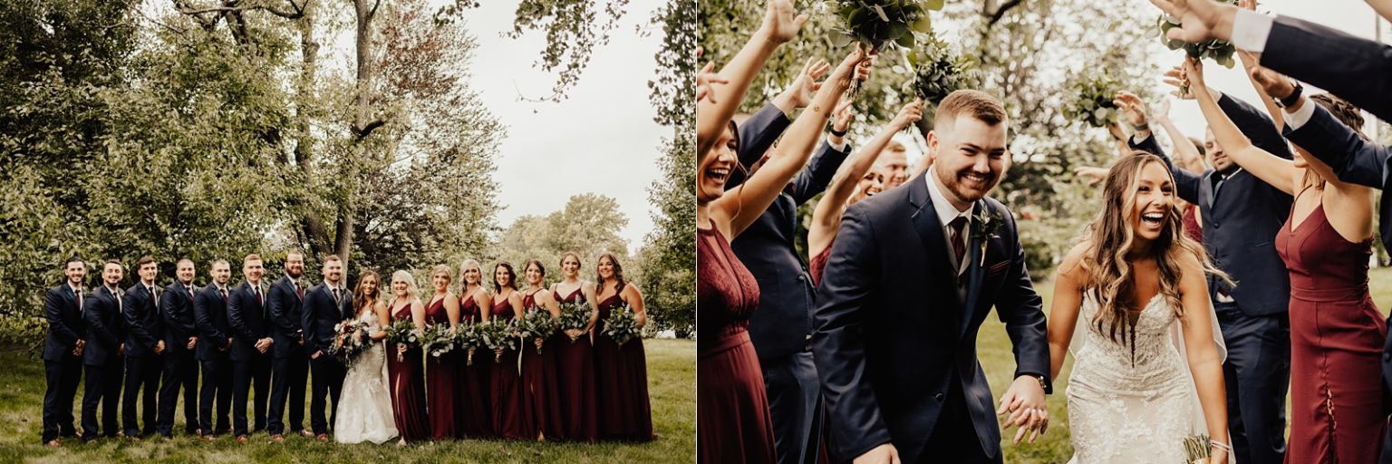 The Outing Club wedding in Davenport, IA | Addison + Nick ...