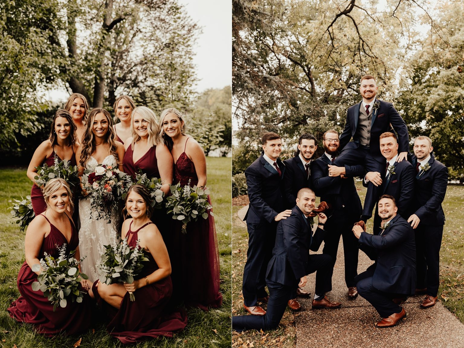 The Outing Club wedding in Davenport, IA | Addison + Nick ...
